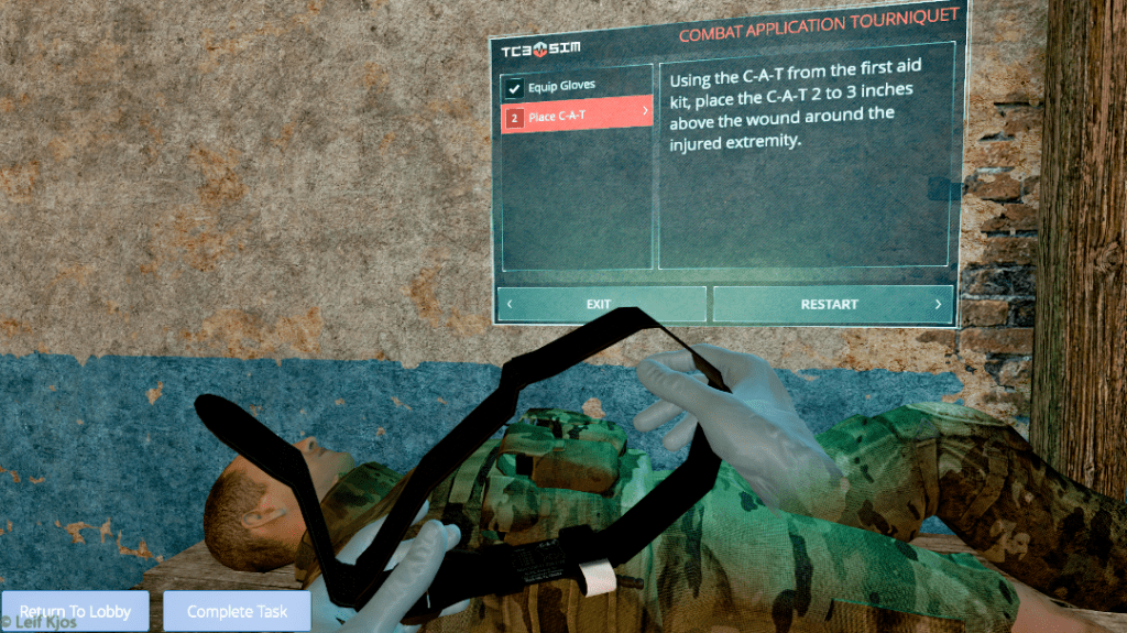 Tactical Combat Casualty Care Simulation (TC3Sim) Modernization - ECS