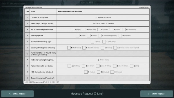 Tactical Combat Casualty Care Simulation (TC3Sim) - ECS