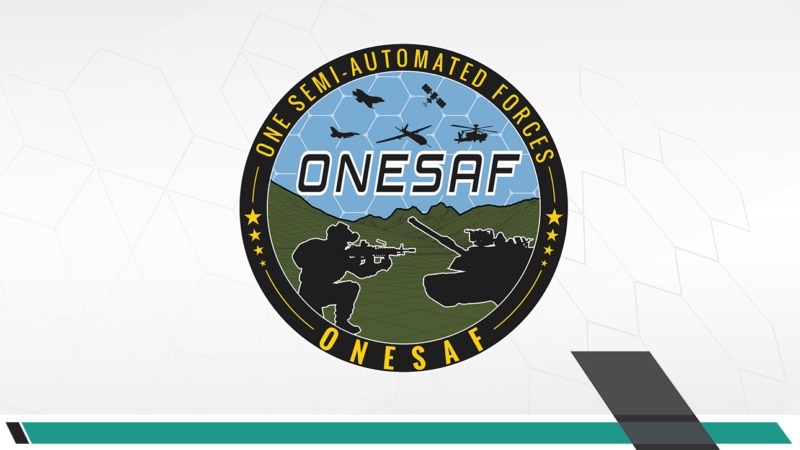 One Semi Automated Forces (OneSAF) - ECS