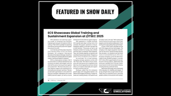 Warfighter Training Readiness Solutions (W-TRS): Enabling Readiness ...